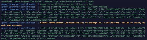 I Cant Strat Server On Vps How I Need To Work With Certificate · Issue 4625 · Appwrite