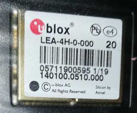 Gps Modul Ublox Lea 4h 0 000 Všechno Zboží Soucastkacz