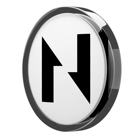 Nervos Network Ckb Glass Crypto Coin 3d Illustration 24093150 Png