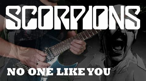 Scorpions No One Like You Guitar Solo Cover Youtube
