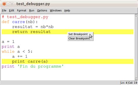Cours de programmation en langage Python Spécialité ISN Terminale S