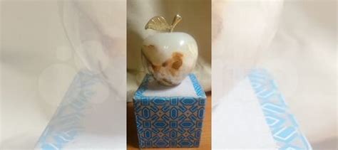 Яблоко из оникса купить в Великом Новгороде Товары для дома и дачи Авито