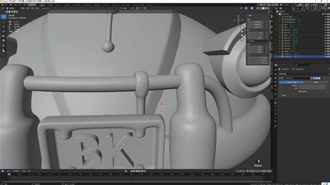 Blender 汽车机器人 机械头部制作图文教程 虎课网