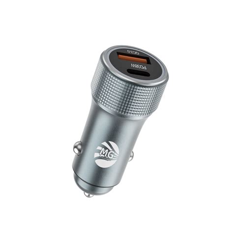 MG Autolader Dual USB C W Poort Type C Poort Usb Snellader Sigarettenaansteker