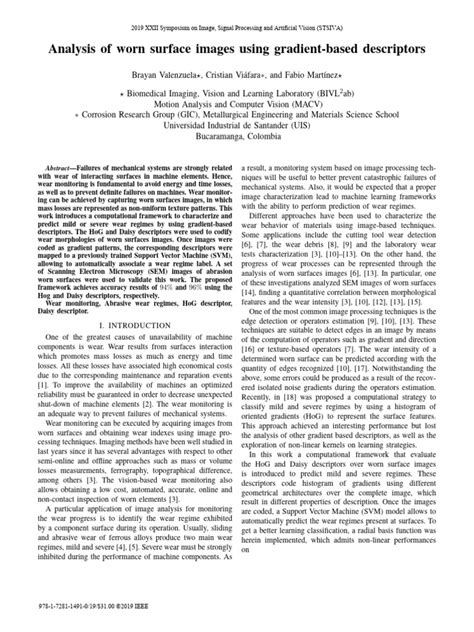 2019 valenzuela etal analysis of worn surface images using gradient