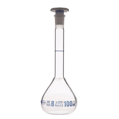 Cp053489ad Stoppered Volumetric Flask Class B Pack Of 2 100ml