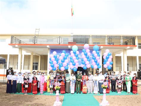 မိုင်းဆတ်မြို့ ပြည်သူ့ဆေးရုံ တိုးချဲ့ ၂ ထပ်ဆောင် ဖွင့်လှစ် Cincds Myanmar