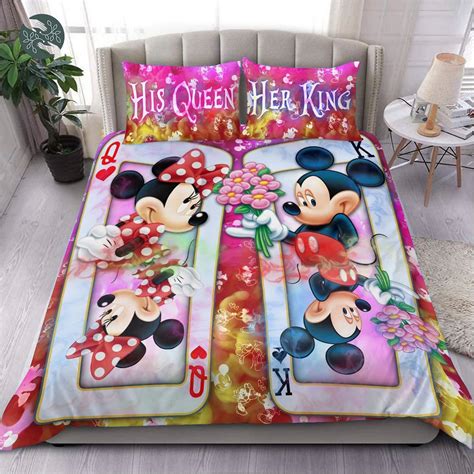 Disney Mickey And Minnie Mouse Comic Bedding Set