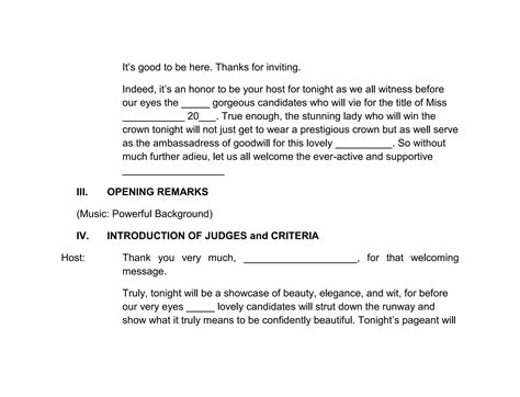 353225834 Pageant Script For Male Individual Host Or Emcee Docx