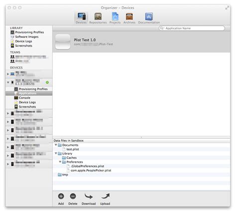 Iphone Examine The Content Of Created Plist Stack Overflow