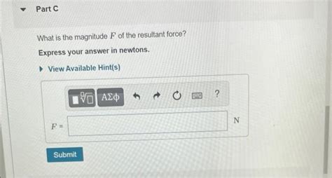 Solved Two Forcos F And F Act At A Point As Shown In Chegg Com