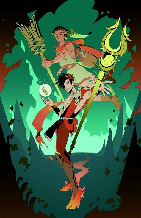 Zagreus And Hermes Hades Drawn By Robodumpling Danbooru