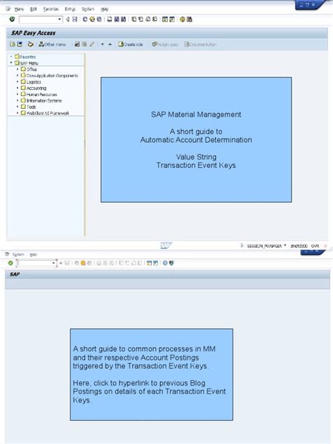 a short guide to automatic account determination value string transaction event keys pdf