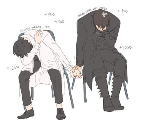 수동 On Twitter 귀여운 아니메 남자 캐릭터 일러스트 소설책