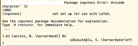 Unicode Error U 308