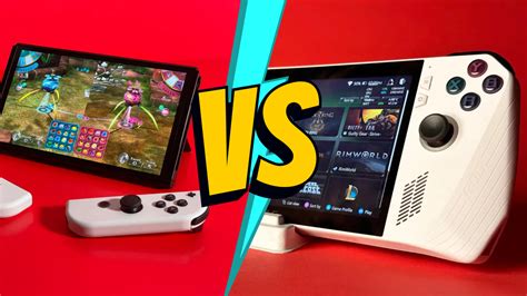 Nintendo Switch VS Asus ROG Ally Which One Is Better