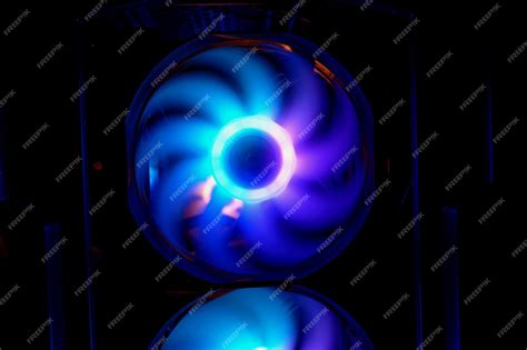 Arc En Ciel Lumineux Coloré Led Ventilateur Pc Rgb Refroidisseur De
