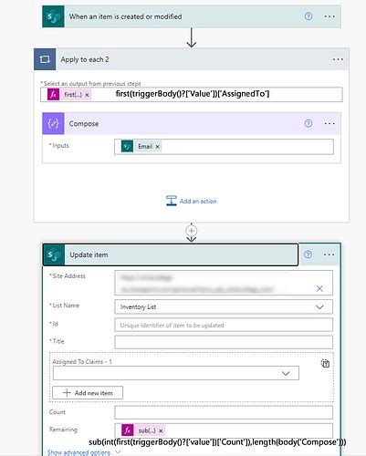 m365 sharepoint list count people picker field software spiceworks
