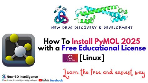 How To Install Pymol 2025 With A Free Educational License Ubuntu