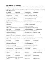 QUIZ IN MUSIC Docx QUIZ IN MUSIC 3RD QUARTER Multiple Choice Choose The Letter Of The Correct