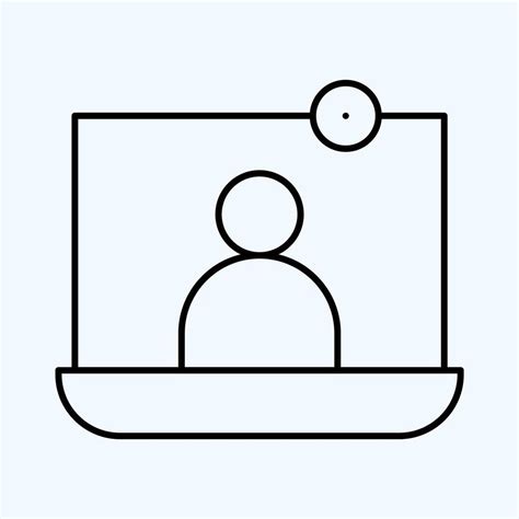 Online Class Line Icon For Download 21334890 Vector Art At Vecteezy