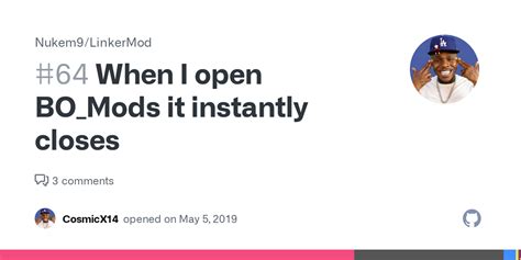 when i open bo mods it instantly closes · issue 64 · nukem9 linkermod