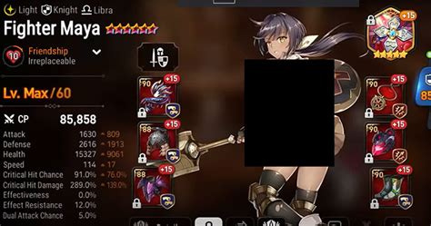 Epic Seven Fighter Maya Build Skill Equipment And Artifacts Zathong