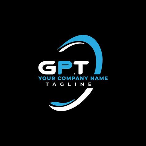 Gpt Letter Logo Creative Design With Vector Graphic Gpt Simple And