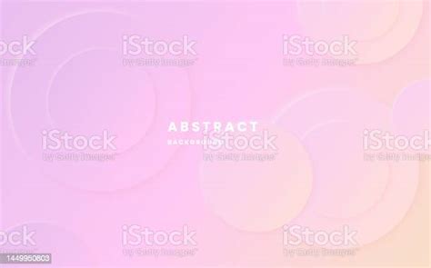 현대 추상적인 배경 우아한 원 모양 디자인 분홍색 그라데이션 배경입니다 원 모양과 그림자 일러스트 벡터 10 Eps 0명에 대한