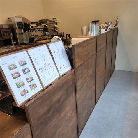 카페 카운터 만들기 셀프 상가인테리어 Feat용인 완초님 작품 용인목재 미송무절합판 우드킴 목재재단 네이버 블로그