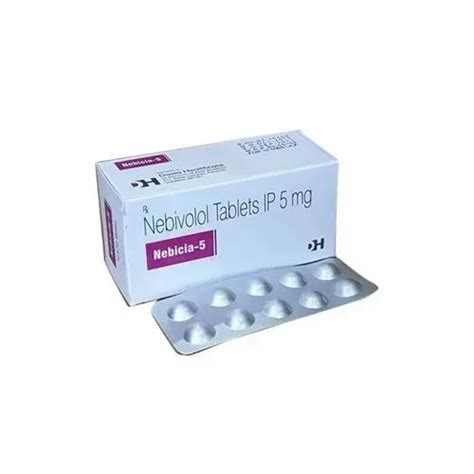 Nebivolol 5mg Tablet Us Delivery At Rs 400 Box In Palghar Id