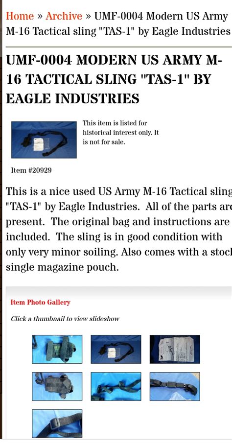 Finally Rare Eagle Industries Tas 1 Umss Mk12 Sling Now On The Rifle