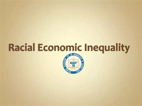 PPT Racial Economic Inequality PowerPoint Presentation Free Download ID