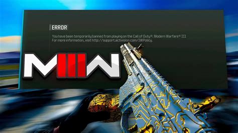 This Is Why I Am Banned On MW3 YouTube