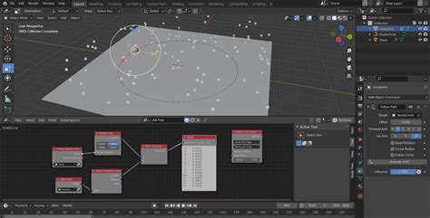 Animation Nodes How To Create Splines Between A Particle System And An