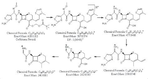 Fragmentation Pathway Of Dp I Fragmentation Pathway Of Dp I Along With