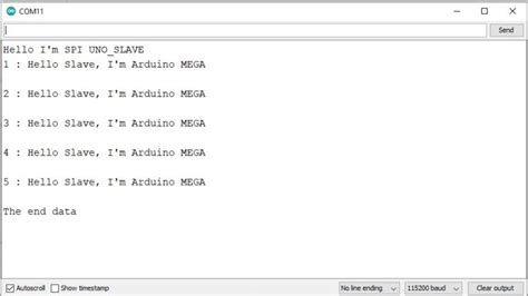 Master Slave Spi Communication And Arduino Spi Read Example