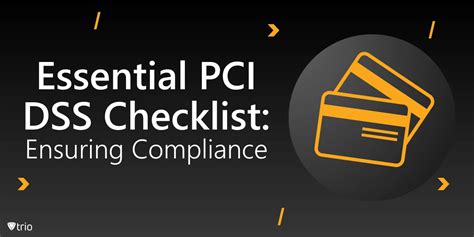 Essential Pci Dss Checklist Ensuring Compliance