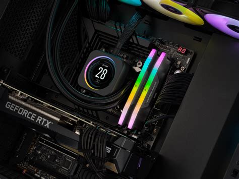 Corsair Vengeance RGB DDR Memory Launched Up To Mbps Black White Colors