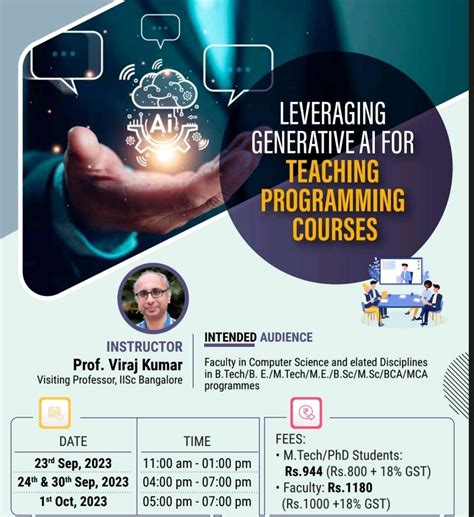 nptel on linkedin aitools chatgpt copilot ai onlineworkshop iisc