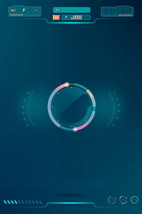 Download Premium Vector Of Technology Interface Template Design Elements Vector By Taus About