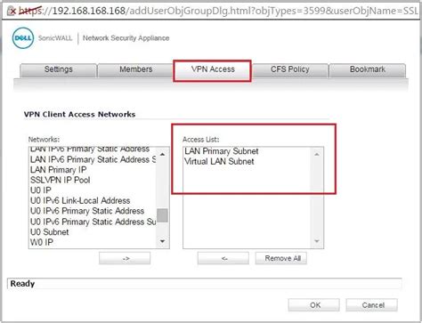 How To Configure Sonicwall Ssl Vpn Setup With Overlapping Subnet