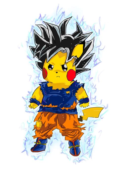 Ultra Instinct Pikachu By Eymayne On Deviantart