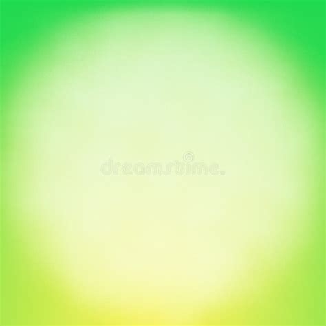 Abstract Gradient Green And Yellow Vignette Banner Background Stock Illustration Illustration