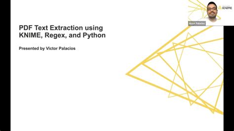 Pdf Text Extraction Using Knime Regex And Python Knime