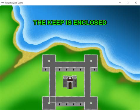 tower defence wall building in python wireframe 70 raspberry pi