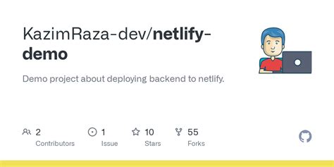 Github Kazimraza Dev Netlify Demo Demo Project About Deploying