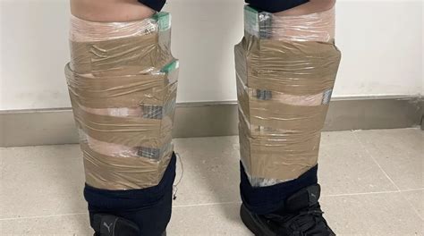 Man Fails To Smuggle 68 IPhones Taped To His Body
