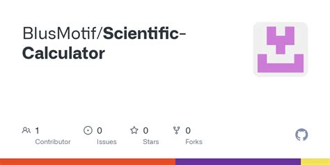 Github Blusmotif Scientific Calculator