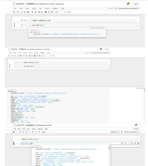 Show Documentation Tooltips As In Jupyter Notebook 6 Notebook Jupyter Community Forum